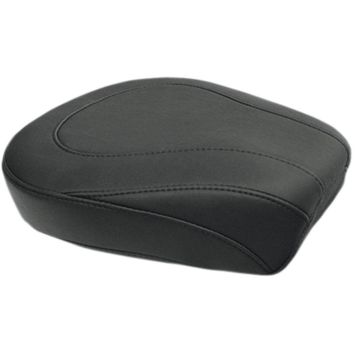 PILLION PAD WIDE TRIPPER SMOOTH BLACK - Leatherheaven.com verkkokauppa