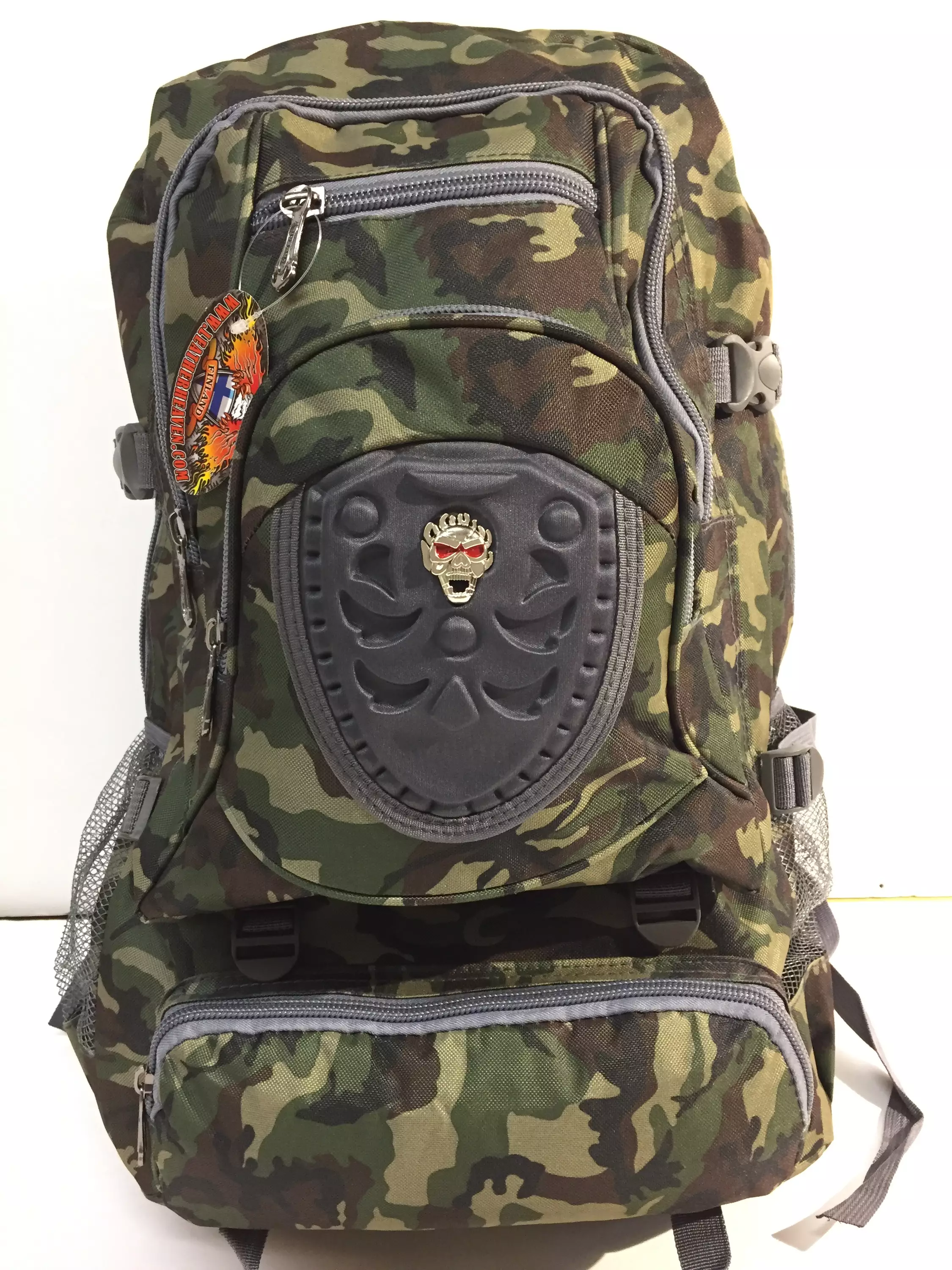 Iso reppu, Camo, Time Out - Leatherheaven.com verkkokauppa