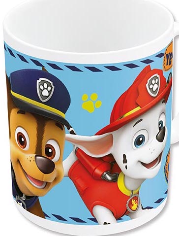 Muki Paw Patrol Ryhmä Hau Lasitettu mikron ja konepsun kestävä - Leatherheaven.com verkkokauppa