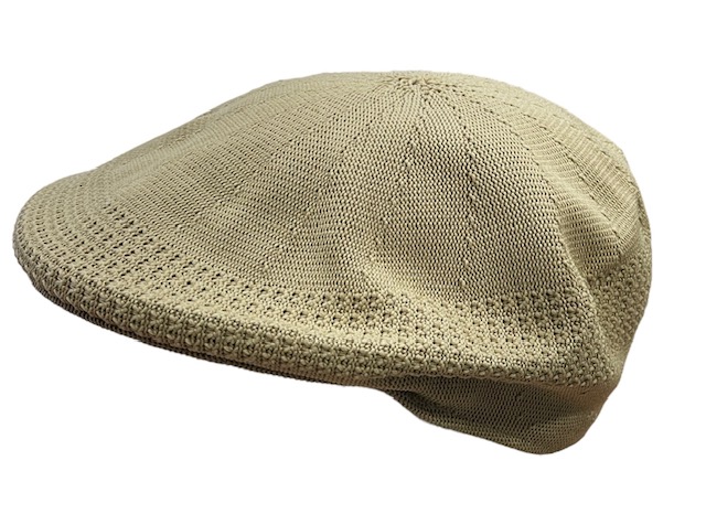 Flatcap Beige neulos Flatcap, yksi koko - Leatherheaven.com verkkokauppa