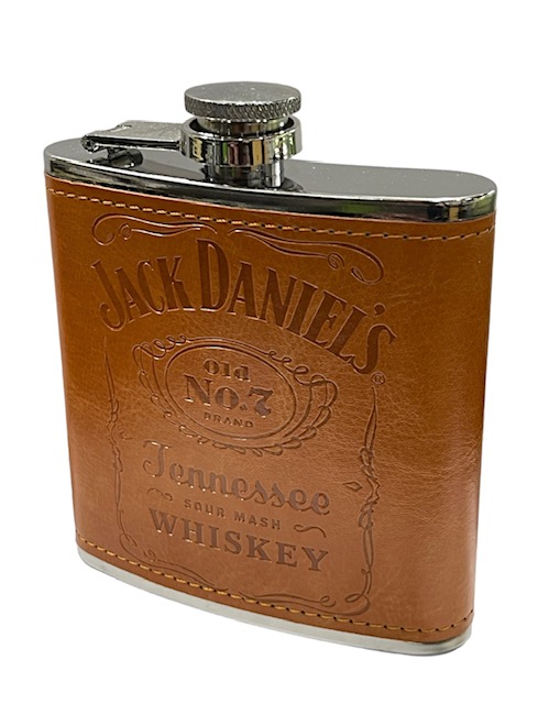 Taskumatti Jack Daniels, Camel brown 9,5 x 11 cm - Leatherheaven.com ...
