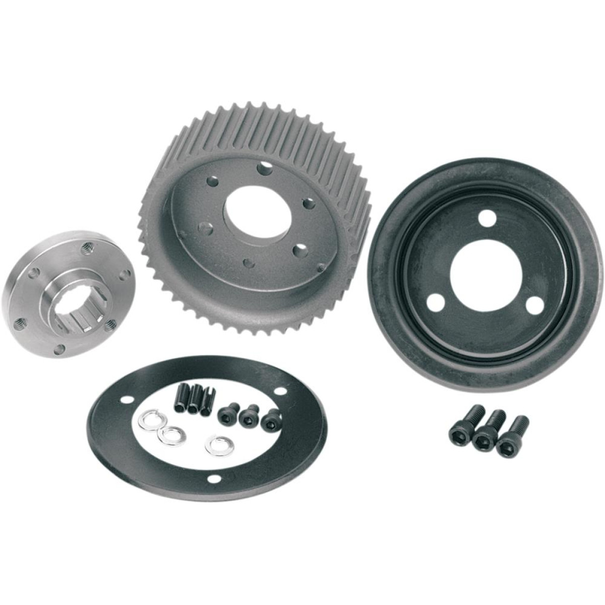 PULLEY 45 TOOTH FRONT ENGINE SHAFT SPLINE - Leatherheaven.com verkkokauppa