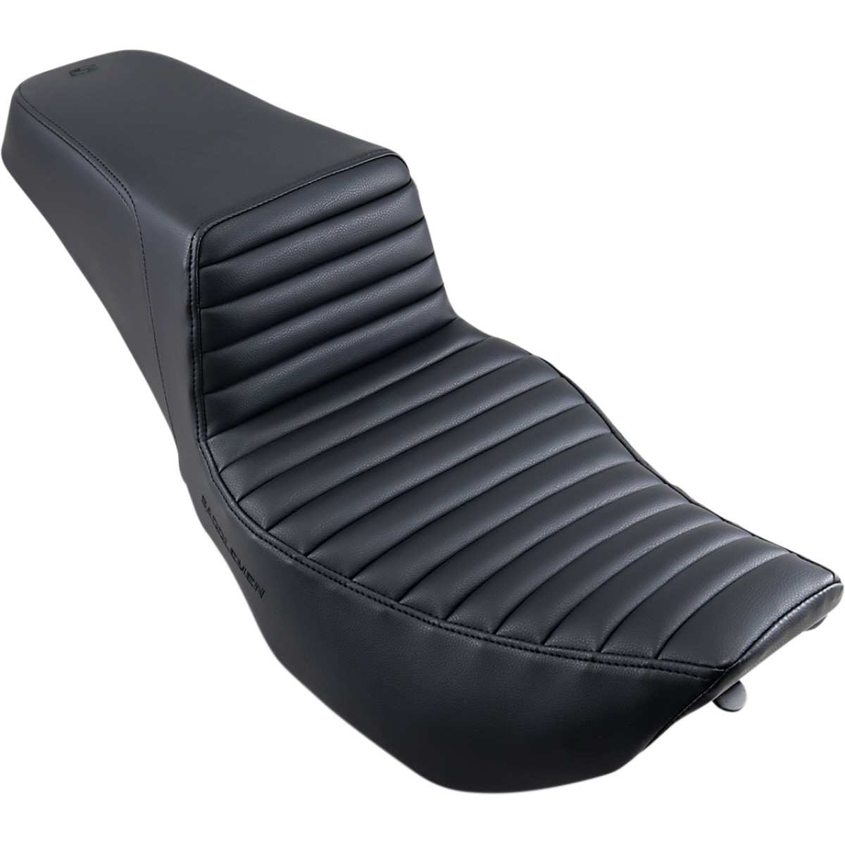 SEAT STEP UP TUCK & ROLL PLEATED BLACK - Leatherheaven.com verkkokauppa