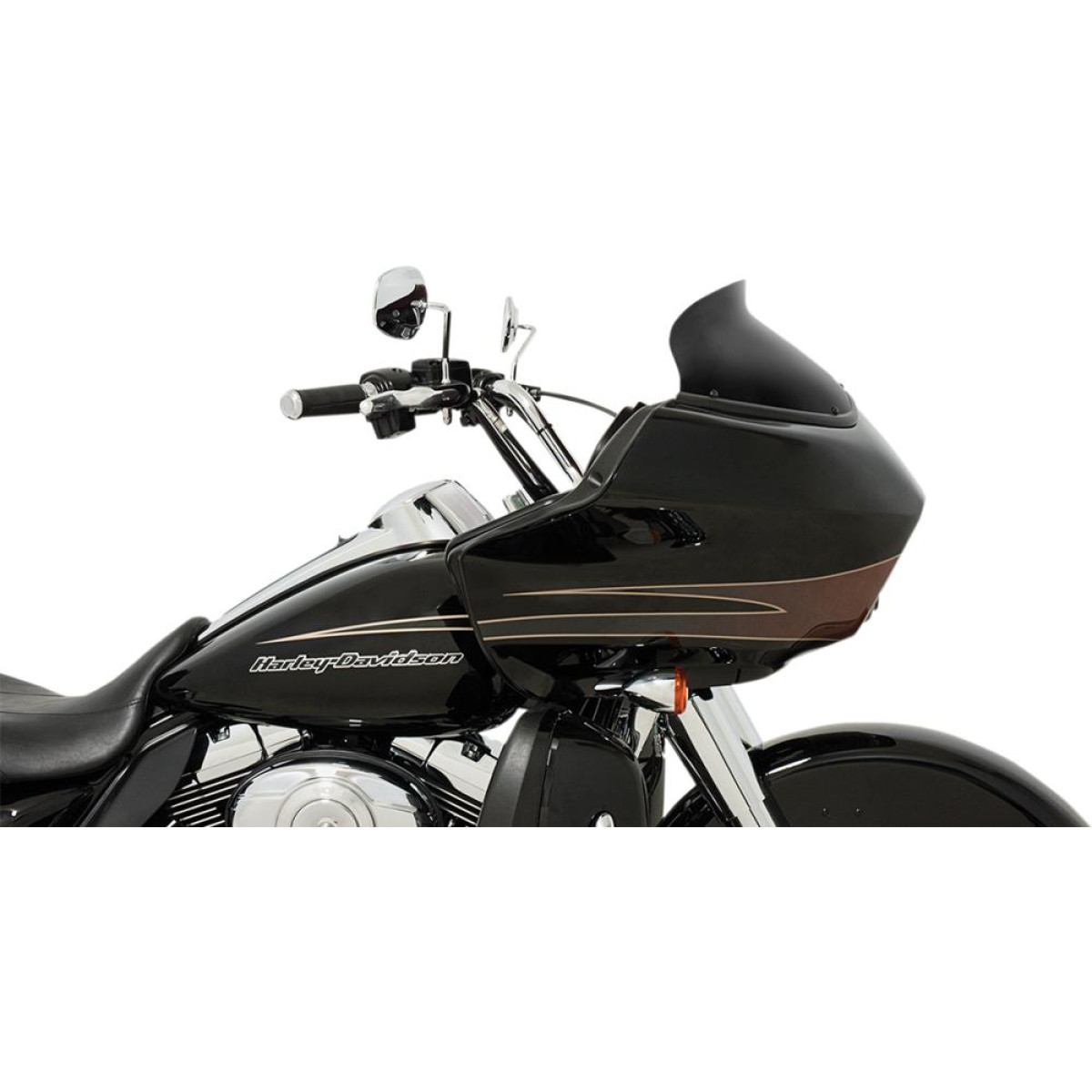 WINDSHIELD SPOILER OEM-FAIRING HARLEY DAVIDSON® 5.5" GRADIENT BLACK ...