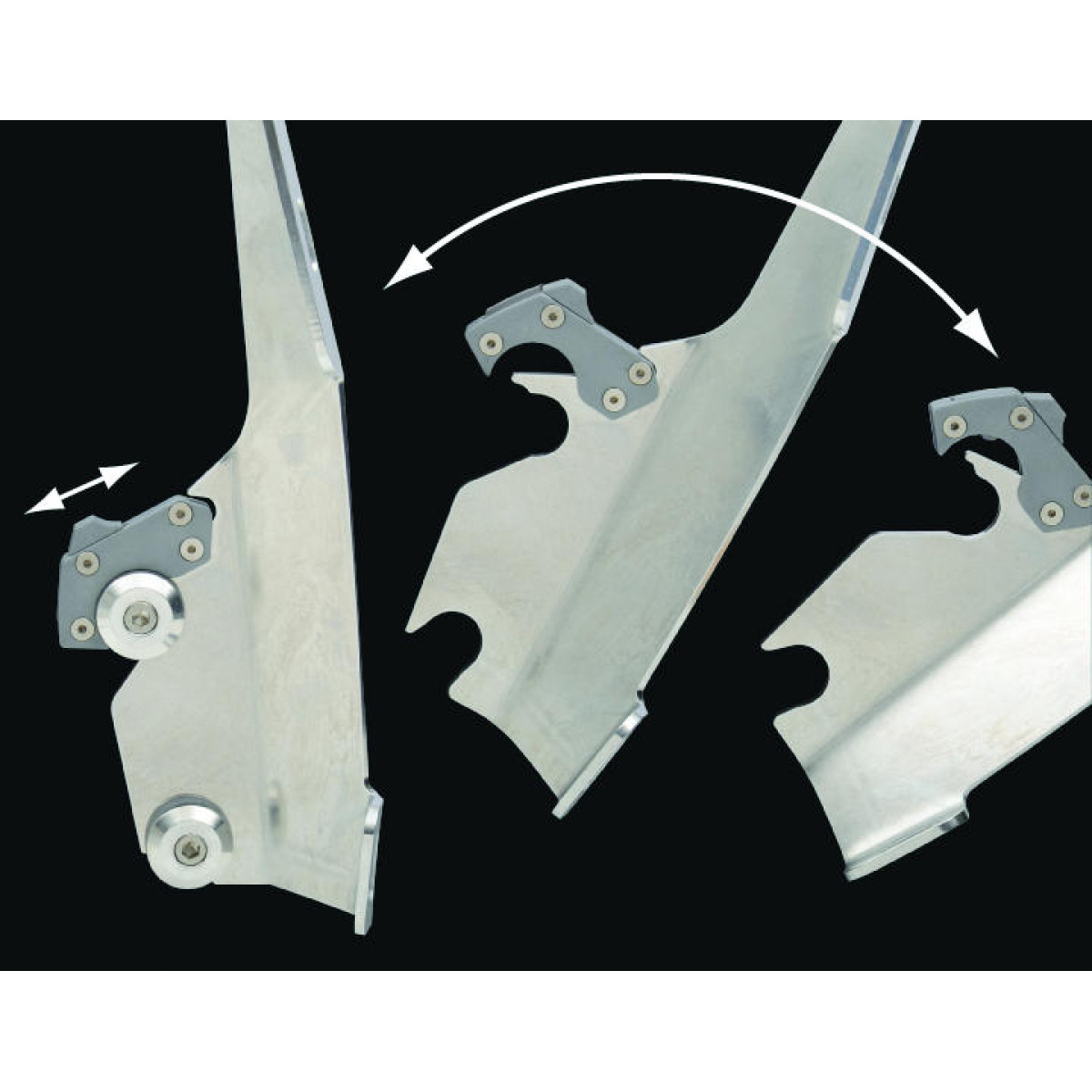 MOUNTING KIT TRIGGER-LOCK SPORTSHIELD-WINDSHIELD POLISHED ...