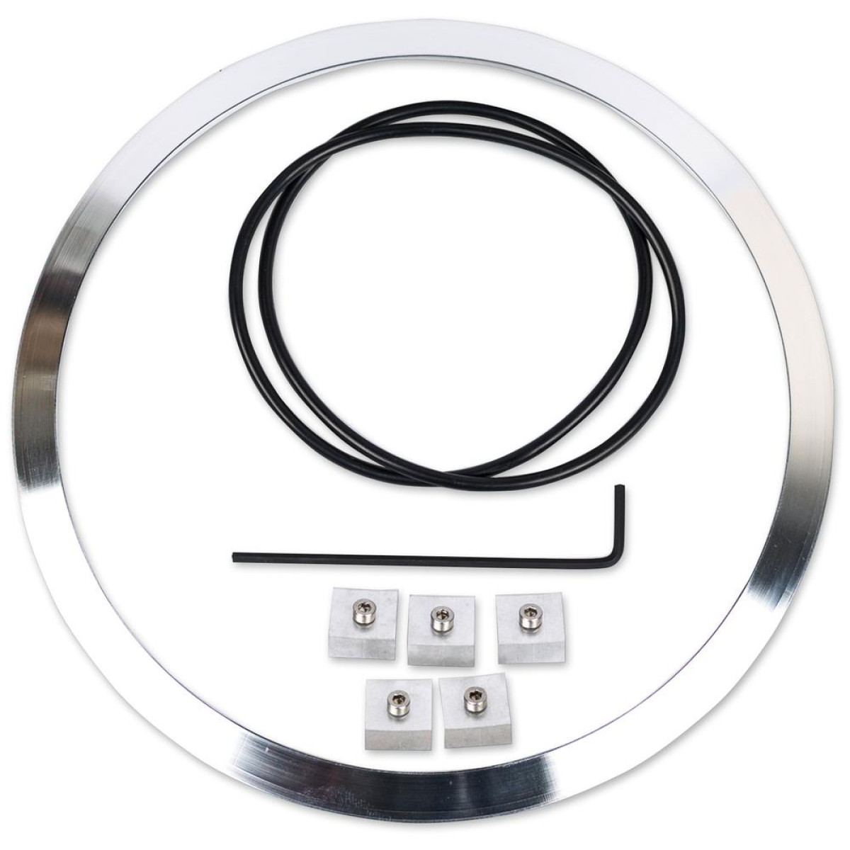 HEADLIGHT MOUNTING KIT 100 ALUMINIUM RING - Leatherheaven.com verkkokauppa