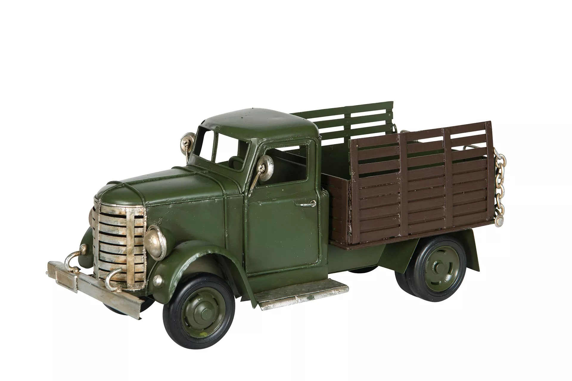 Nostalgia kuorma-auto, vihreä 25x10x11 cm, metallinen pienoismalli ...