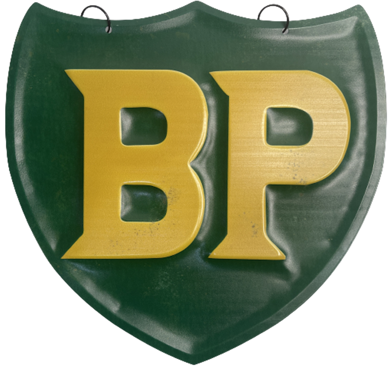 Peltikyltti BP logo old logo 30x30cm Pelti taulu British Petroleum ...