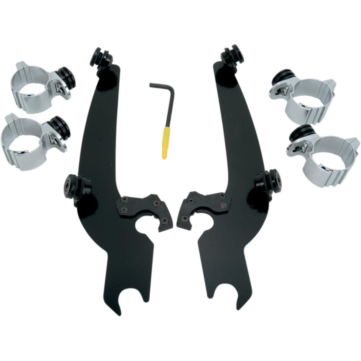 MOUNTING KIT TRIGGER-LOCK SPORTSHIELD-WINDSHIELD BLACK - Leatherheaven ...